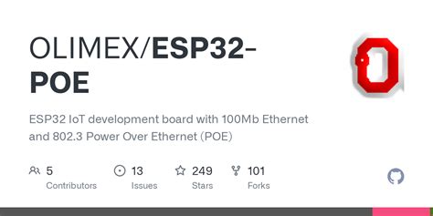 Esp32 Poeesp32 Poe User Manualodt At Master · Olimexesp32 Poe · Github
