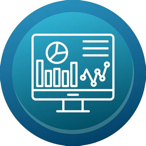Web Analytics Line Button 53860948 Vector Art At Vecteezy