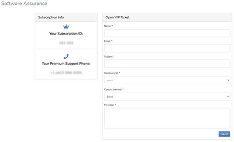 Software Assurance Tech Support Page Terminalworks