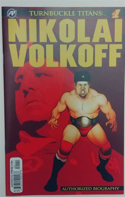 Nikolai Volkoff 1 Comic Book Wwf Prowrestling