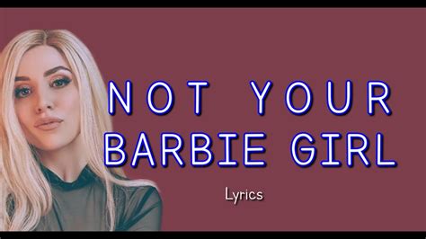 Ava Max Not Your Barbie Girl Lyrics Youtube Music