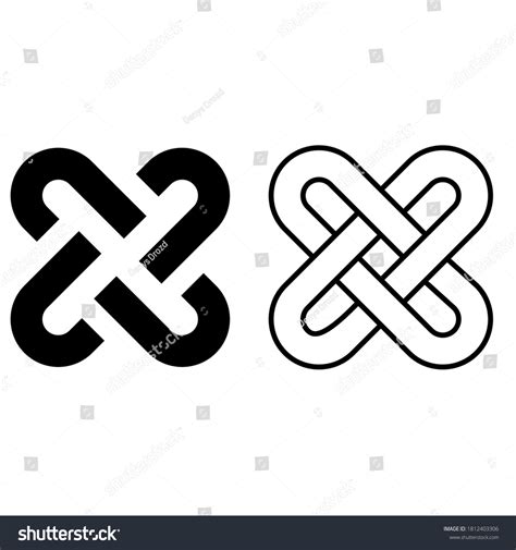 Interlocking Icon Vector Set Combine Illustration 库存矢量图（免版税）1812403306 Shutterstock