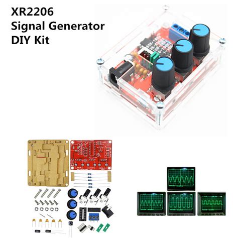 เครื่องกําเนิดสัญญาณ 1hz 1mhz Xr2206 ฟังก์ชั่นเครื่องกําเนิดสัญญาณ Diy ชุดเครื่องกําเนิดสัญญาณ