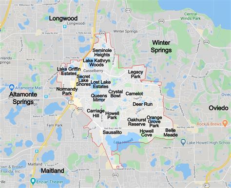 Mapa De Casselberry Florida
