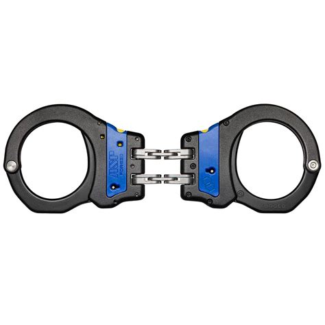 Asp Blue Line Aluminum Ultra Plus Hinged Handcuffs 56076