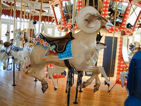 National Carousel Association Great Northern Carousel Bighorn Sheep