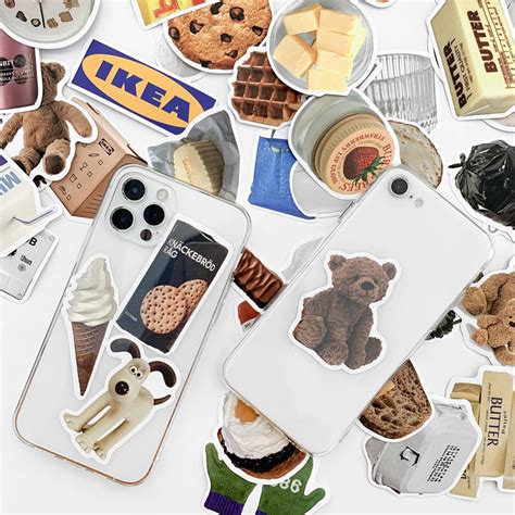 폰꾸 다꾸 감성 스티커 리무버블 핸드폰 노트북 아이패드 캐리어 방수 스티커모음 에이블리