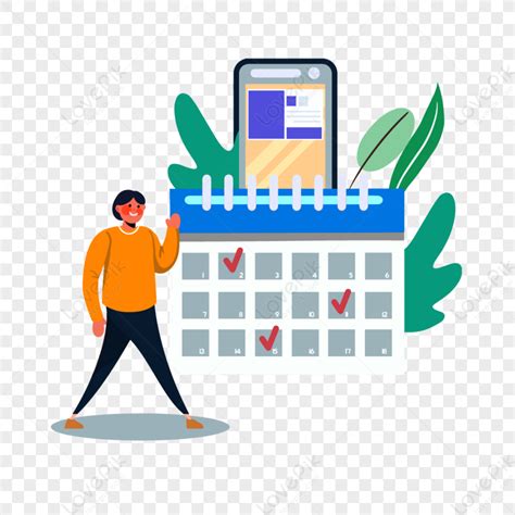 만화 모바일 약속 위치 정보 일러스트 레이션이파리회의 Png 일러스트 무료 다운로드 Lovepik