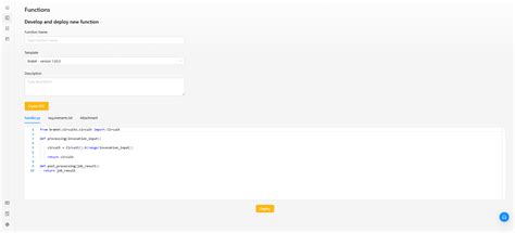 Create Function Quapp Documentation