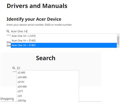 Acer One 14 Z2 493 Windows Drivers Where To Download Acer Community