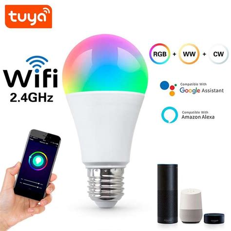 Tuya Smart WiFi RGBW E Dimmable W Led Bulb