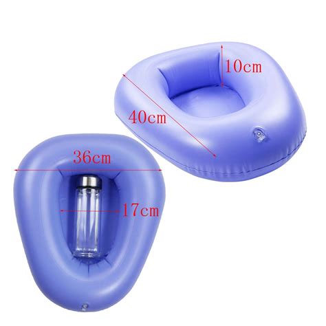 Air Inflation Bedridden Elderly Inflatable Bedsore Toilet Bedpan W