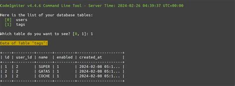 Como Comprobar La Conexión A Base De Datos En Codeigniter 4