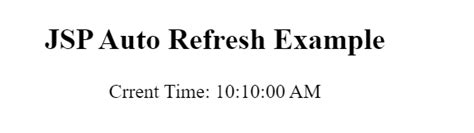 Jsp Auto Refresh Naukri Code