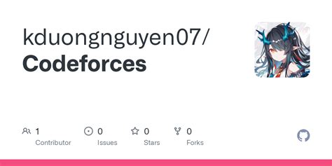 Github Kduongnguyen07codeforces