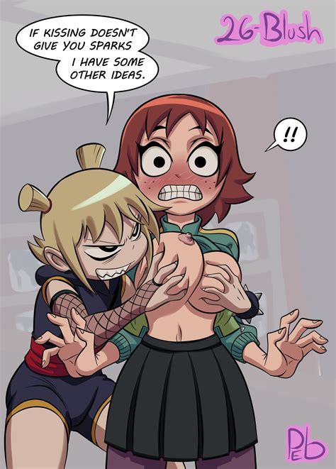 Rule 34 2024 2girls Black Eyes Blonde Hair Blush Bracelet Breast Grab