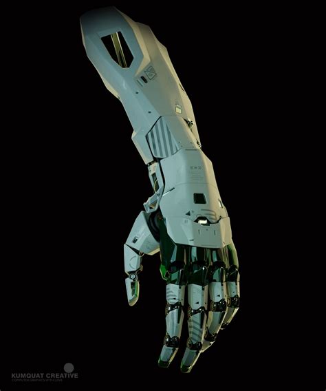 Cyberhand Concept Art Design Robot Arm Reference Drawing Robot Arms