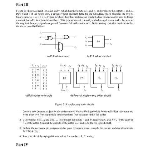 Figure A Shows A Circuit For A Full Adder Which Has Chegg