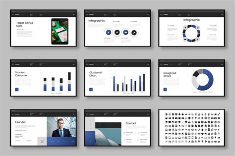 商务地产公司简介人员组织架构商业keynote模板 顶尖ppt