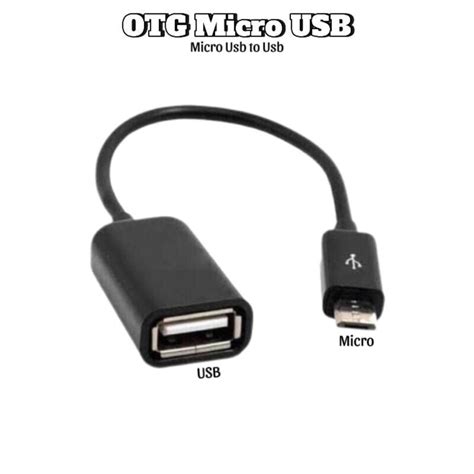 Jual Kabel Otg Micro Android Otg Micro Usb Cable Usb Otg V Kabel