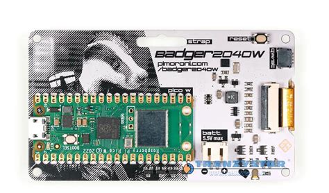 pimoroni s badger 2040w kompaktowy epaper tranzystor pl vortal