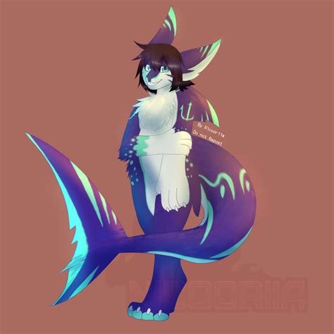 [commission] Shy Fluffy Shark By Nicooriia On Deviantart