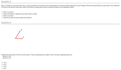 Solved Question 3 Block 1 And Block 2 Have The Same Mass M