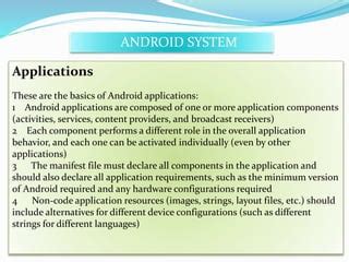 Android System PPT