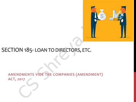 Revised Section 185 Under The Companies Act 2013 Pdf