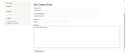 Reproducing Drupal Contact Module Issue Subins Blog