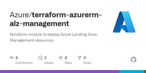 Github Azureterraform Azurerm Alz Management Terraform Module To Deploy Azure Landing Zone