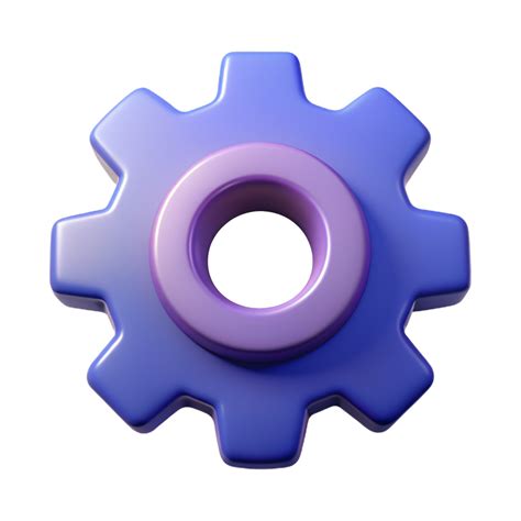Setting 3d Setting Icon 3d Setting Symbol 3d Setting Image 47248369 Png