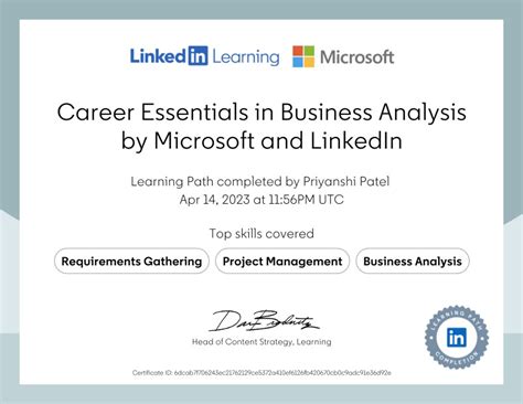 Priyanshi Patel On Linkedin Certificate Of Completion