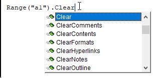 VBA ClearContents Limpar Células Automate Excel
