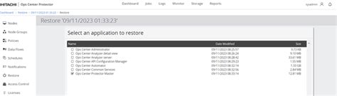 Ops Center Backup And Restore Using Protector Ops Center Backup And Restore Using Protector