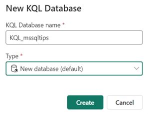 Kusto Query Language KQL Databases In Microsoft Fabric
