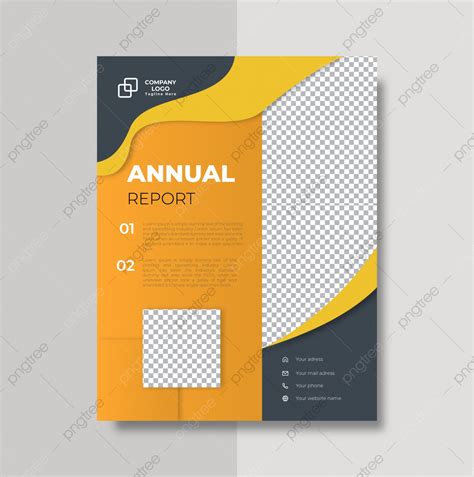 현대 연례 보고서 템플릿 템플릿 Psd 다운로드 디자인 자료 다운로드