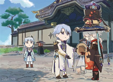 Kamisato Ayaka And Kaedehara Kazuha Genshin Impact Drawn By Abbystea The Best Porn Website