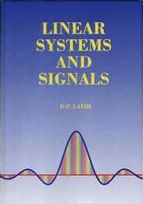 Linear Systems And Signals B P Lathi 9780195151299 Amazon Com Books