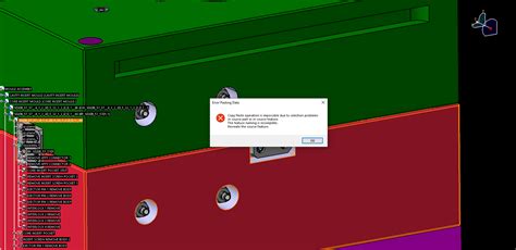 Error Pastiong Data R Catia