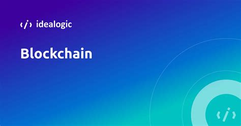 Blockchain Development Company Idealogic