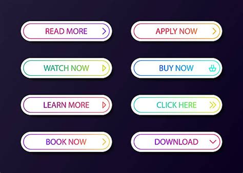Vector Gradient Buttons With Icons And Shadows Buy Ui Continue Vector Buy Ui Continue Png And