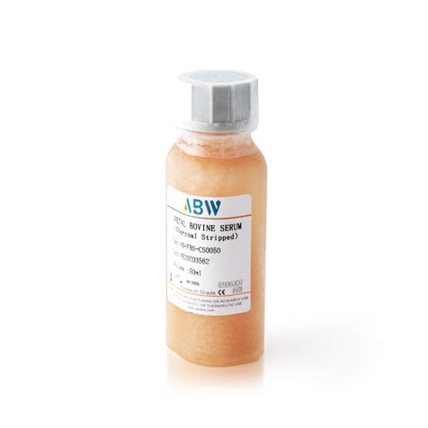 碳吸附胎牛血清50mL 上海诺娃医药科技有限公司