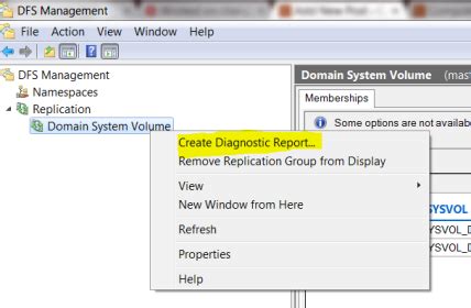 How To Manage SYSVOL DFS Replication With DFS Console Virtualization Howto