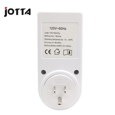 Electronic Digital Timer Switch Socket 24 Hour Cyc Grandado