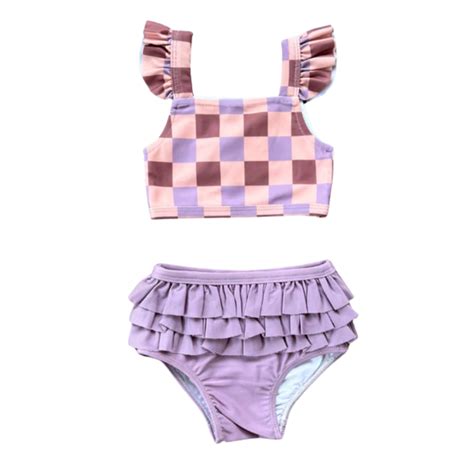 Girls Two Piece Swimsuit Beyond The Rainbow