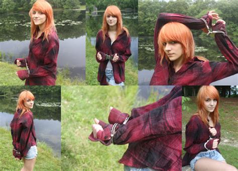 Cute Girl Cuffed In The Park Cuffed Outdoors