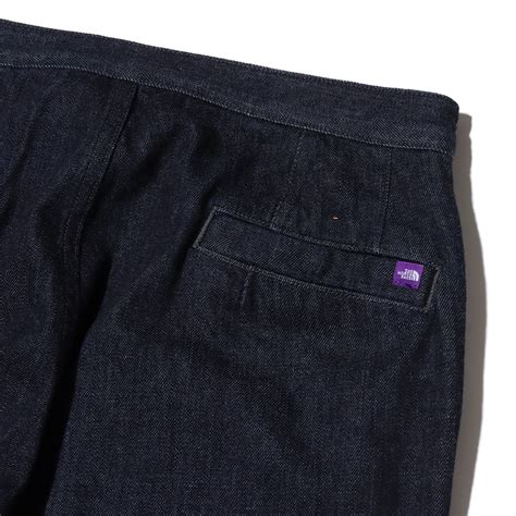 The North Face Purple Label Denim Wide Tapered Field Pants Indigo 24ss