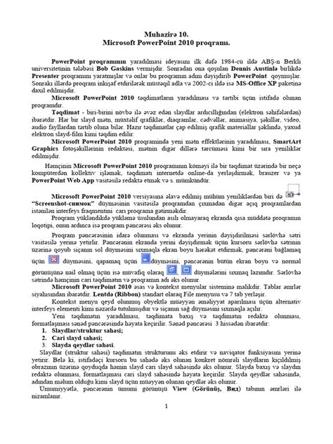 Muhazire Ms Power Point Pdf