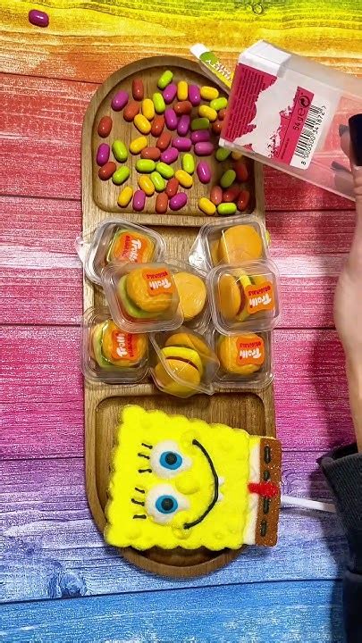 Asmr Filling Platter With Sweets🍭🍬spongebobsquarepants Spongebob